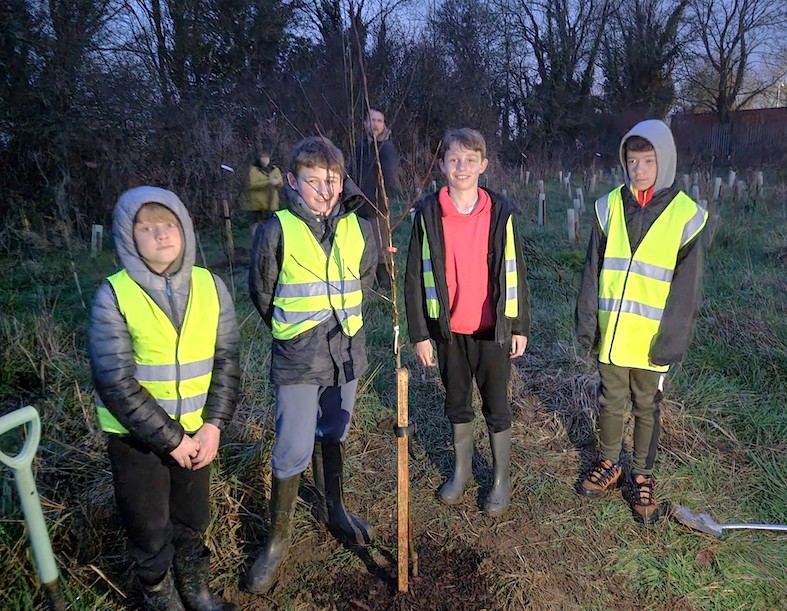 Planting to help the planet - Emersons Green Voice