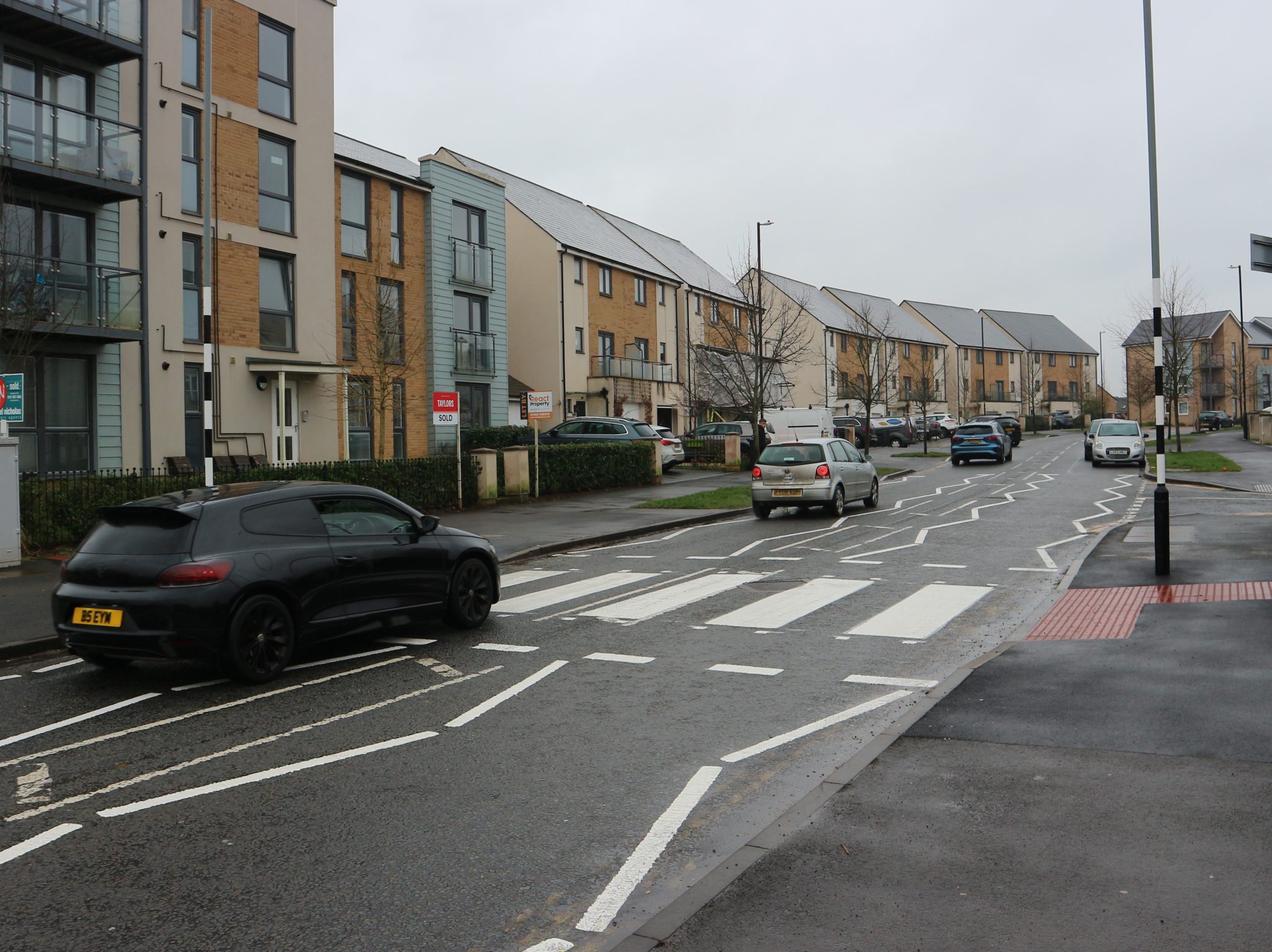 Zebra crossings built - Emersons Green Voice